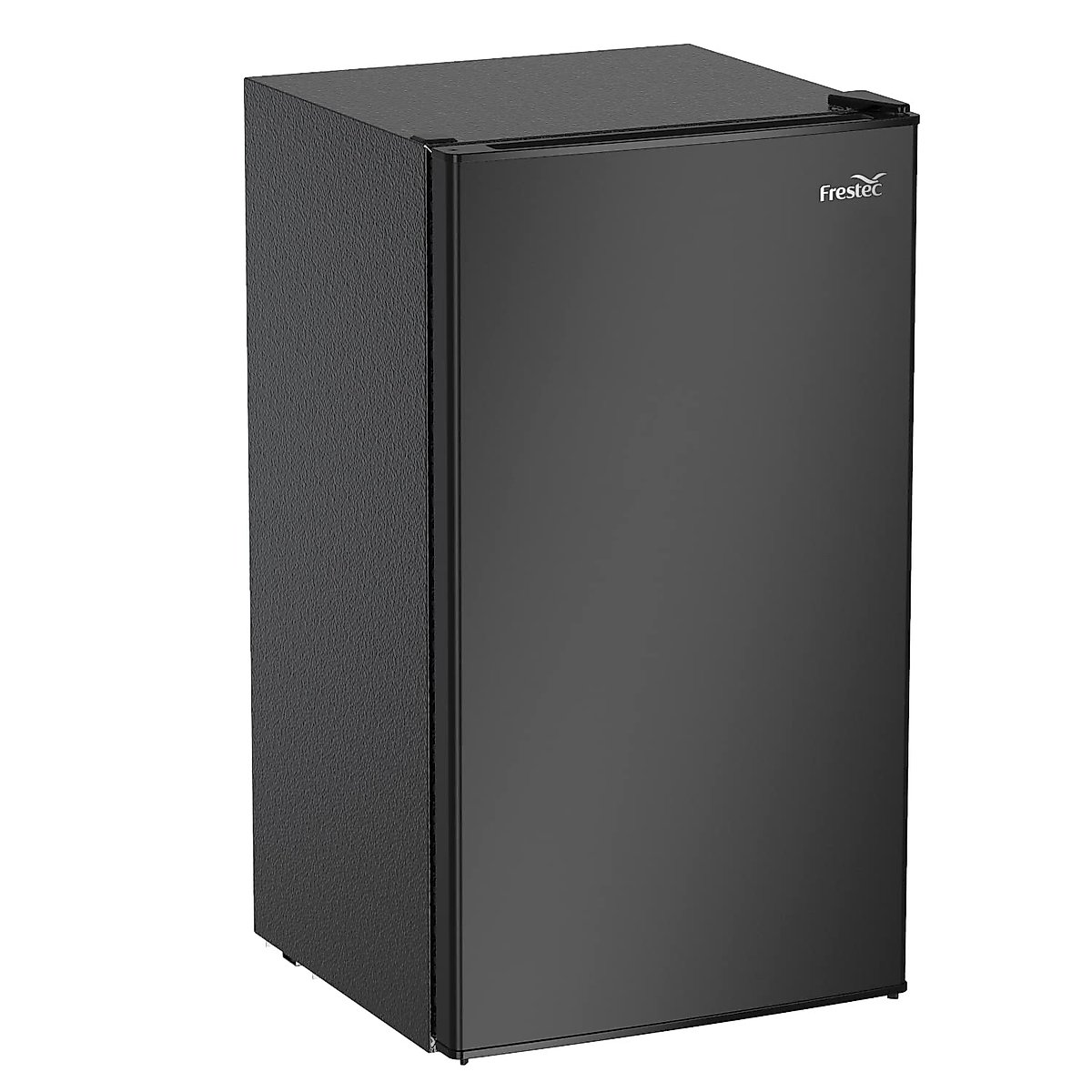 Compact Fridge 3.2 CU.FT. Mini Dorm Refrigerator Small Fridge with Freezer, 37 dB Low Noise, Adjustable Temperature, Reversible Door, for Home Office Dorm or RV (Black)