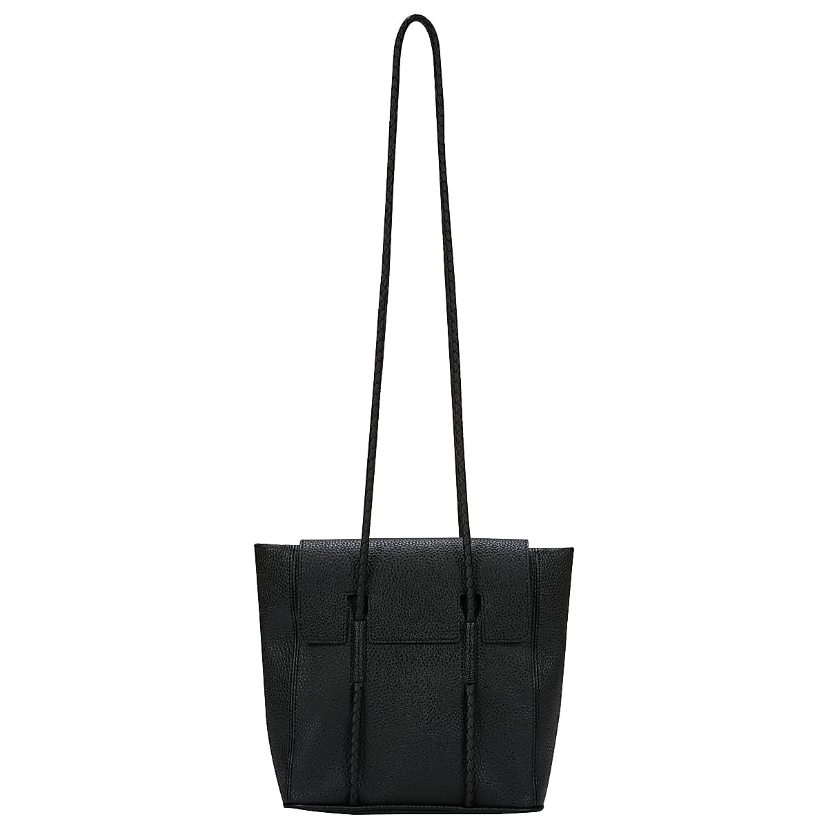 KWANI Norah Black Shoulder Bags for Women and Ladies Medium Size