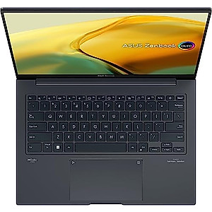 ASUS 2023 Zenbook Q420V 14.5” 2.8K OLED Touch Laptop PC 14-Core Intel i7-13700H Iris Xe Graphics 16GB LPDDR5 1TB NVMe SSD 2xThunderbolt4 WiFi 6E BT HDMI Webcam Backlit KB Windows 11 Home w/RE USB
