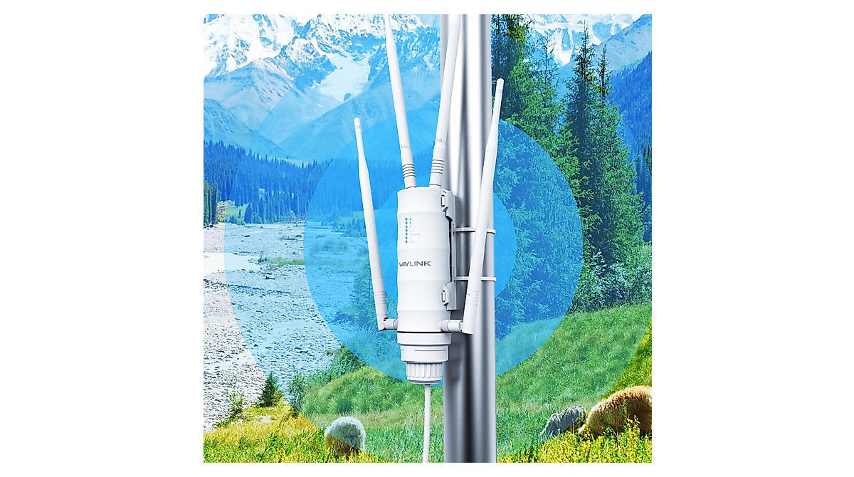 WAVLINK 1200Mbps Dual Band WiFi Extender - Boost Your Signal Fast
