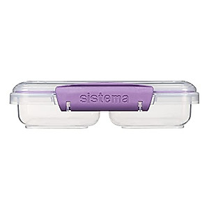 Sistema 11.8 Ounce Small Split Storage Container (Colors may vary)