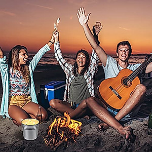 Citronella Candles Outdoor Large Bucket Candle, 3 Wick 17 oz Scented Candles Gift Set 100 Hour Burning for Patio Yard Indoors Garden Home Balcony Natural Soy Wax Candles Set Women Wedding Birthday