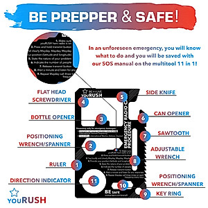 youRUSH Baofeng accessories Set Baofeng UV-5R Battery 3800mAh, USB Charging Cable, Baofeng Antenna, Baofeng Programming Cable, Radio Pouch, Speaker Mic compatible Baofeng UV5R BF-F8HP UV-5X3