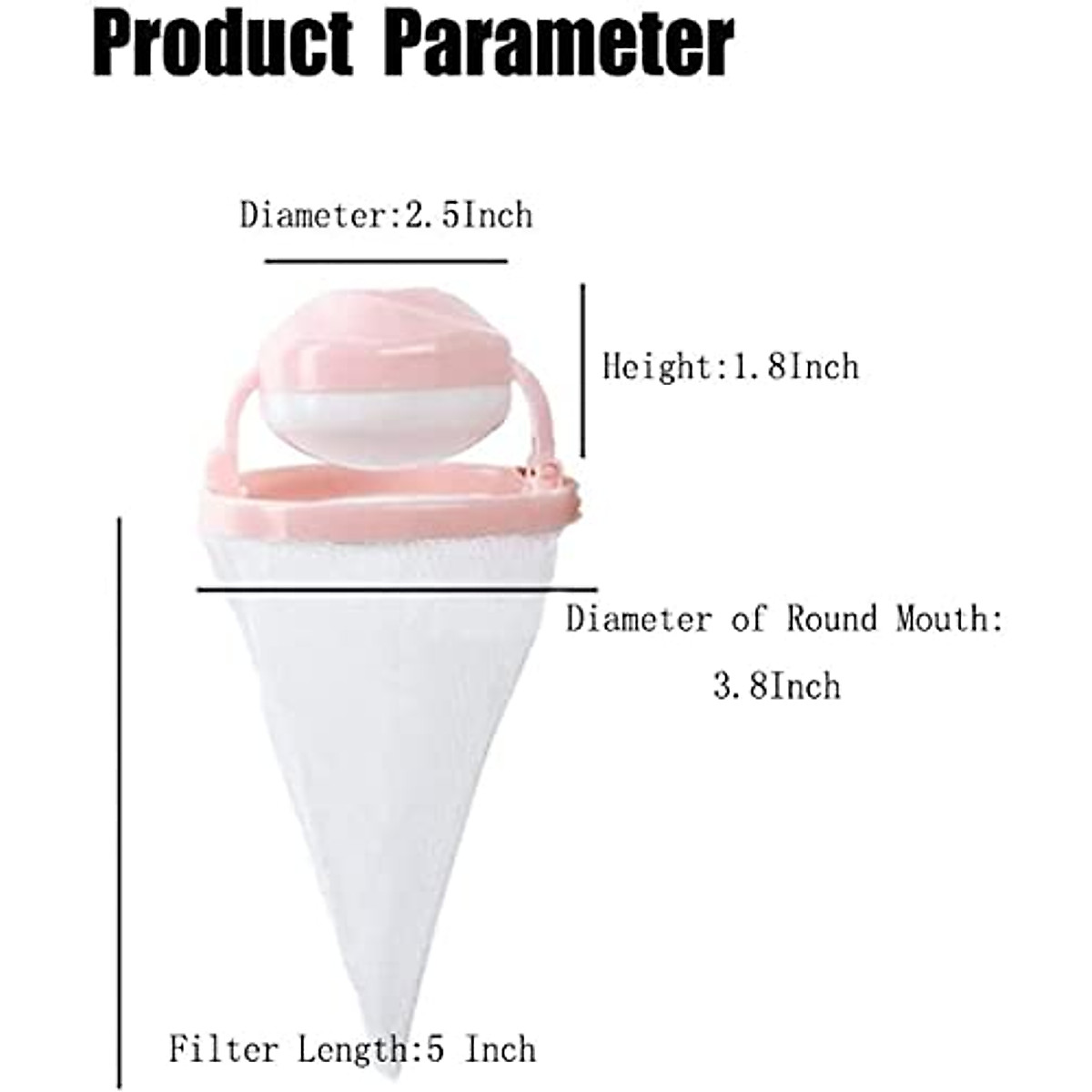 New Washing Machine Hair Filter Cleaning Mesh Bag Home Floating Catcher Pouch Laundry Lint Mesh Bag Cozy Bed Hurricane (Blue)