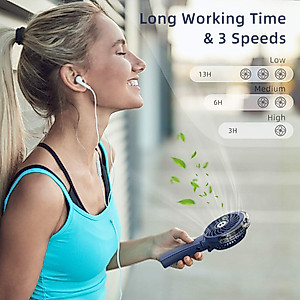 Handheld Misting Fan+ Portable Misting Fan with 55ml Tank