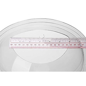 PRUGNA Wall-Hanging Fish Bowl Acrylic Wall-Mounted Plant Pot 1 Gallon Fish Tank 11.5-inches Decoration Planter