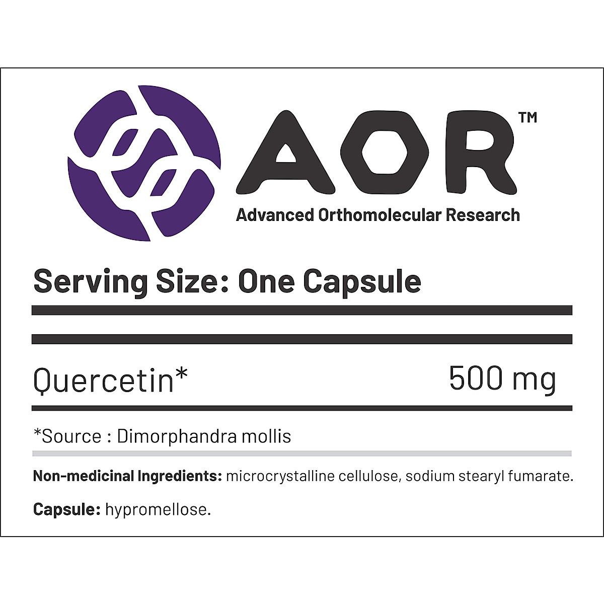 AOR Quircetin, 200 CT