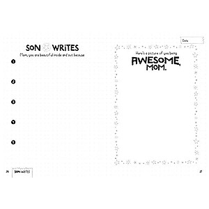 Between Mom and Me: A Guided Journal for Mother and Son (Journals for Boys, motherhood books)