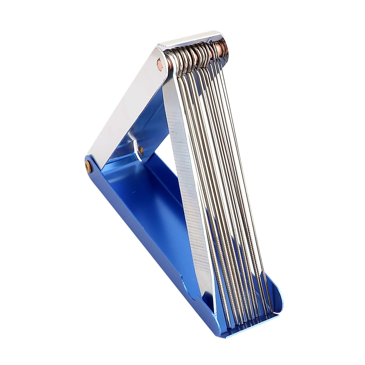 Metallor Guitar Nut Slotting Files Saw Rods Filing Tools Long Shaft Tip Cleaner Files Bridge Slot Filing Luthier Tools.