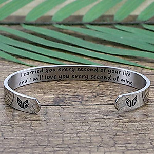 JoycuFF Miscarriage Gifts Pregnancy Infant Loss Child Bereavement Gift for Parents Sympathy Gifts for Mothers Miscarriage Memorial Bracelets