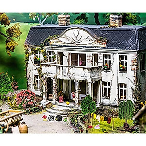 72 Pcs Miniature Fairy Garden Kit Mixed Model Trees Fake Diorama Trees Supplies Mini Fairy Garden Animals Rabbit Owl Miniature Figurines Preserved Terrarium Moss Natural Sheet Moss for DIY Scenery