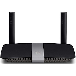 Linksys EA6350 AC1200 Dual Band Smart Wi-Fi Wireless Router Black - Renewed