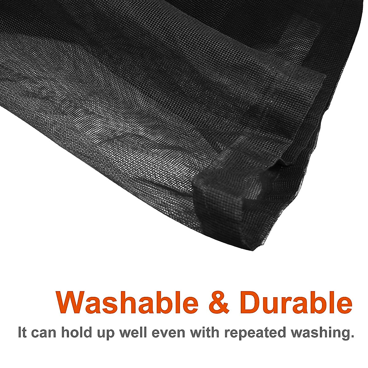 TRELC Outdoor Air Conditioner Cover, Mesh Air Conditioner Cover for Outside Units, All Seasons AC Unit Cover AC Mesh Cover Protect from Clogging - Cottonwood, Leaves, Weeds (35.4" x 35.4" x 39.4")