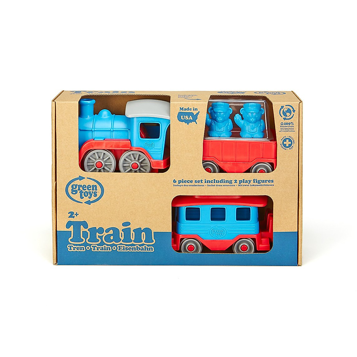 Green Toys Train - Blue