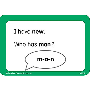 Teacher Created Resources I Have, Who Has Sight Words Game, Grade 1, Multi