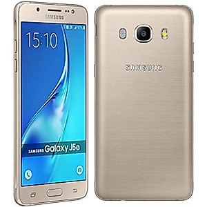 Samsung SM-J510M Galaxy J5 J510M/DS 16GB Gold, 5.2", Dual Sim, Factory Unlocked Phone, No Warranty - International Version