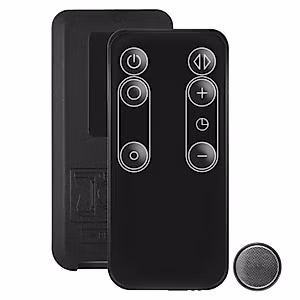 Replacement Remote Control Compatible with Dyson AM11 TP00 TP01 Pure Cool Purifiers Fan - 965824-06 965824-07 Remote for Dyson Fan Remote Replacement Control with Battery
