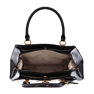 GUESS US Stephi Croc Girlfriend Satchel