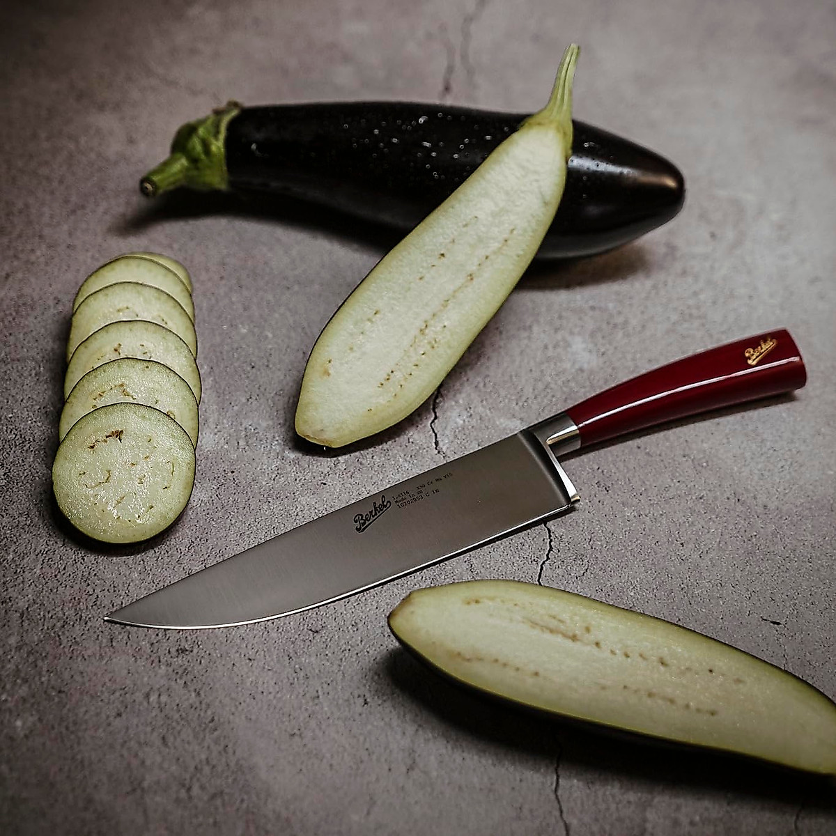 Berkel Elegance Red Kitchen Chef Knife 8''/ Kitchen Knives/Premium Quality