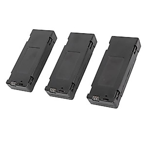 Honio Drone Rechargeable Battery, Sturdy 2600MAH 3.7V Lightweight Drone Battery with Plastic Case for E88