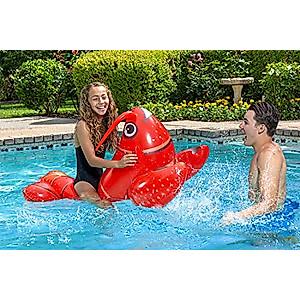 Poolmaster Swimming Pool Float Lobster Rider Red