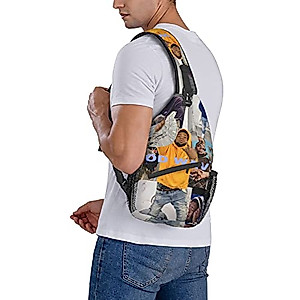 R-od W-ave Crossbody Bag,Sling Shoulder Backpack, for Outdoor Travel,Sports,Camping,Hiking,Shoulder Bags