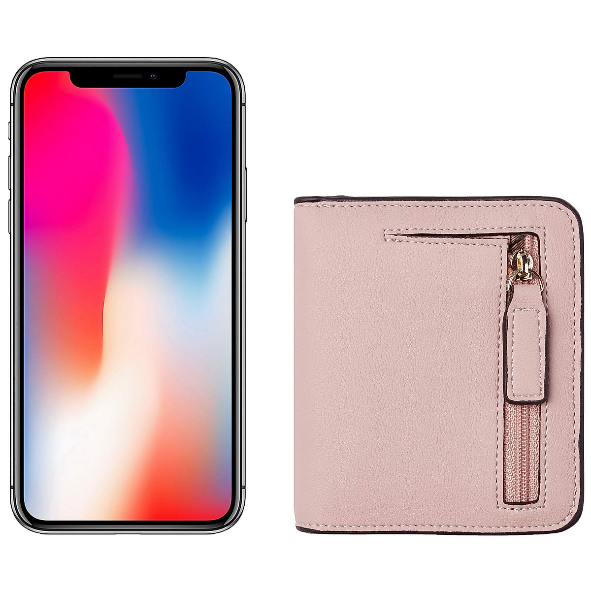 Toughergun Wallet Women Rfid Blocking Small Compact Bifold Luxury Leather Pocket Wallet Ladies Mini Purse with ID Window