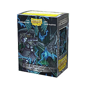 Sleeves: Dragon Shield Limited Edition Matte Art: King Athromark III: Portrait(100)