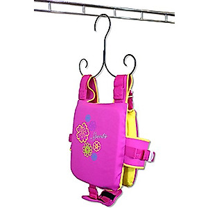 New! Life Jacket Hanger, Storage- Life Preserver, Life Vest Hanger & Storage, Life Jacket Dryer, Drying Rack, Drying Hangers; Boating Hanger & Storage (Chrome (Set of 10))