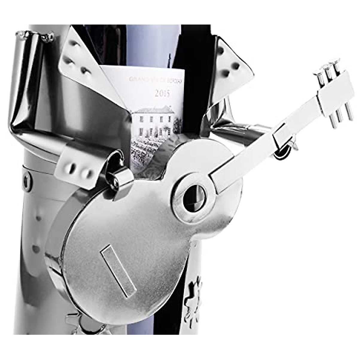 BRUBAKER Wine Bottle Holder Rockstar Guitarists, Guitar Player - Decoration