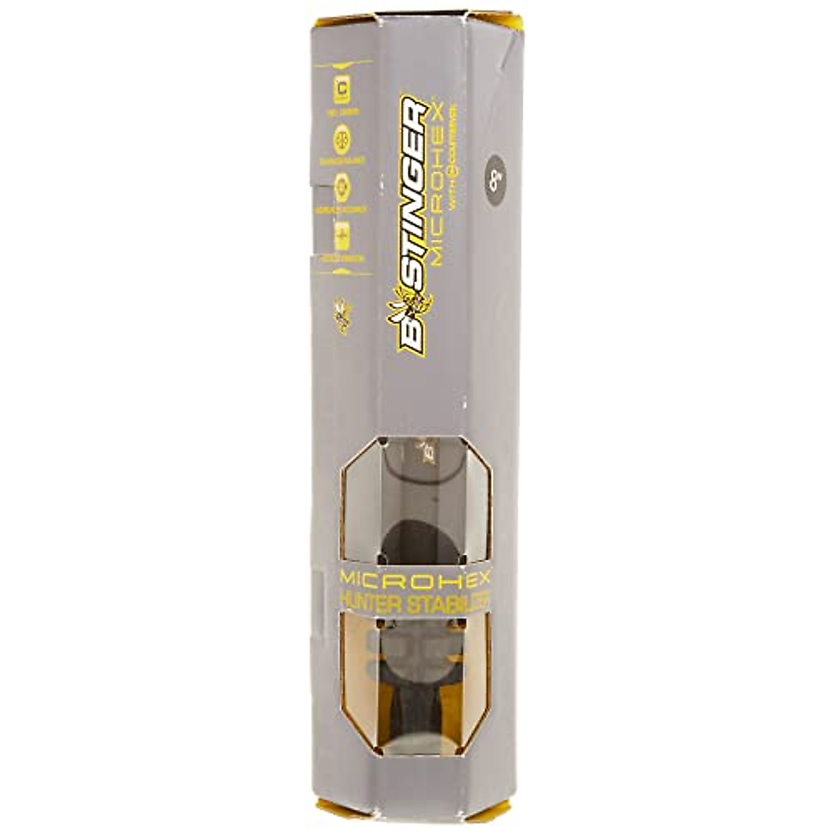 Bee Stinger B-Stinger MicroHex Stabilizer Matte 8", Black