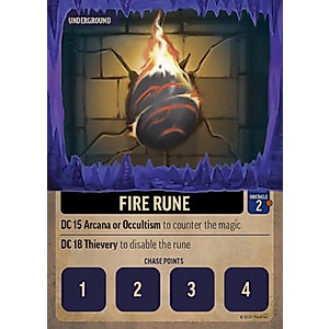 Pathfinder Role playing game Chase Cards