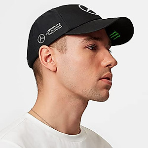 Mercedes AMG Petronas Formula One Team - 2023 George Russell Driver Hat - Black - Unisex - Size: One Size