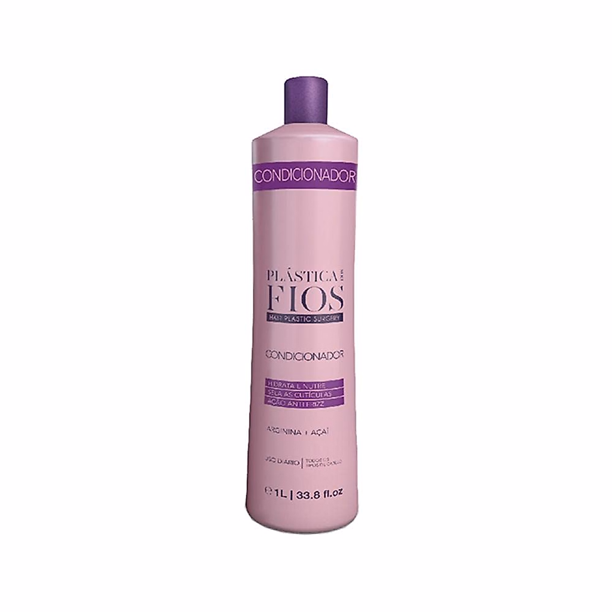 Plastica Dos Fios - Home Care - Shampoo and Conditioner Hair smoothing Backbar set for all hair types, Duo Set. (2 x 1000ml)