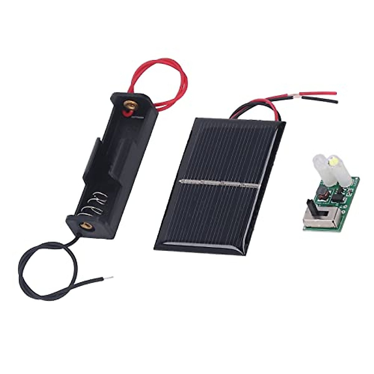 Solar Light Control Panel, 1.2V Lightweight Solar Lamp Control Board Kit Constant Current Drive for Garden