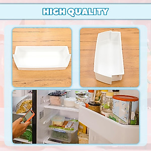 Kojem 2187172 WP2187172 AP6006028 Replacement Refrigerator Door Bin Shelf Compatible with Most Roper, Kitchenaid, Kirkland Whirlpool Refrigerator Door Bin Replace for 2187172 2187172K White - 1 PC