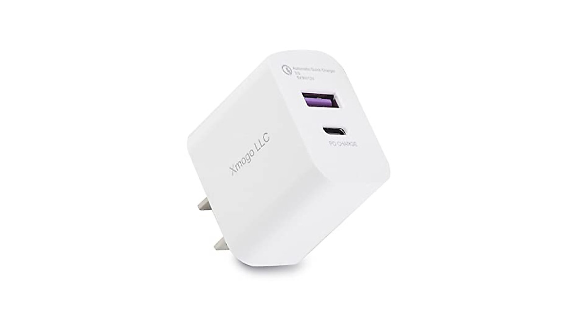 20W USB C Fast Charger - Rapid Dual-Port Power Adapter for iPhone and ...