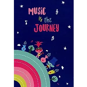 DreamWorks Trolls Throw Oversized Blanket 62" x 90", World Tour Musical Journey