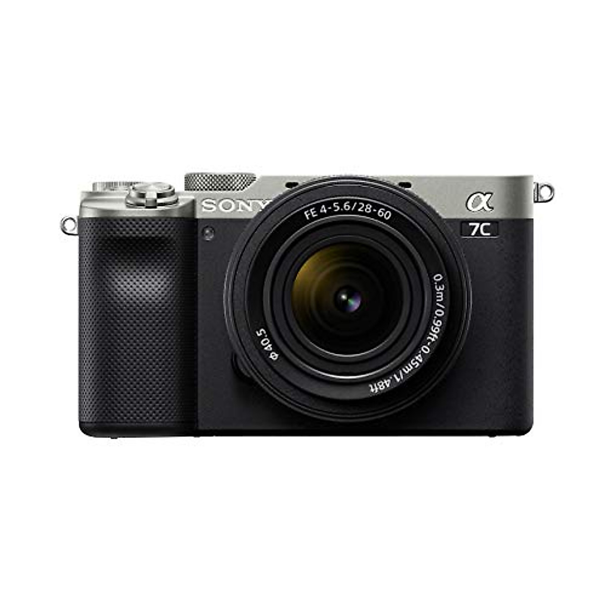 Sony Alpha 7C Full-Frame Compact Mirrorless Camera Kit - Silver (ILCE7CL/S)