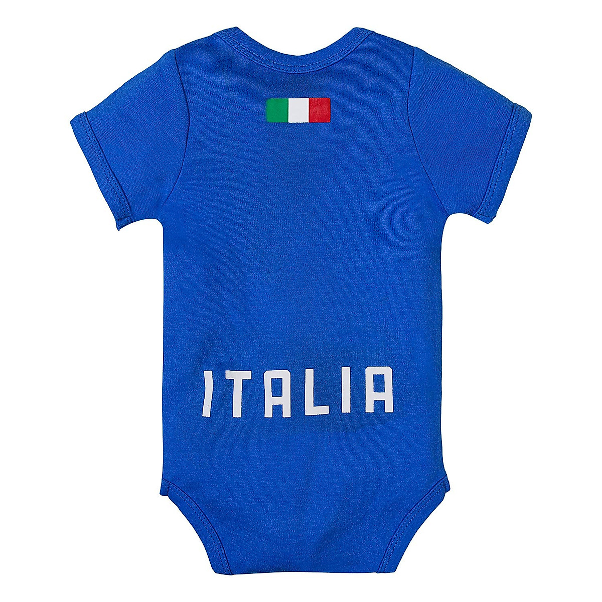 BDONDON Unique Nonna Italian Soccer Outfit for Newborn Boys & Girls Blue Baby Italy Clothes for Fans (Italia-S, 3-6 Months)