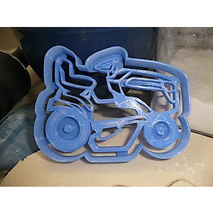 YNGLLC RIDER RIDING MOWER LAWN CARE YARD LANDSCAPING EQUIPMENT COOKIE CUTTER MADE IN USA PR4672, Blue
