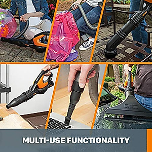 WORX WG545.1 20V Power Share AIR Cordless Leaf Blower & Sweeper