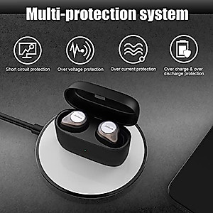 Charging Case for Jabra Elite 85t, Charging Case Replacement Compatible with Jabra Elite 85t Earbuds Charger Support Bluetooth Pairing, Wired and Wireless Charging (NOT Included Earbuds)