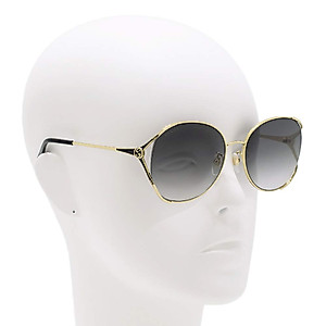 Gucci Grey Gradient Round Ladies Sunglasses GG0650SK 001 59