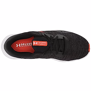 Under Armour Men's Charged Pursuit 3 Twist --Running Shoe, (002) Black/Black/Radio Red, 9