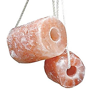 Himalayan Salt Licks Hanging 5 lb w/Rope for Horse, Equine, Cattle, Livestock, Llama, Goat, and/or Sheep