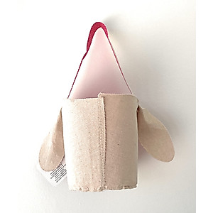 Greenbrier Fabric Bunny Easter Basket (Pink)