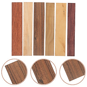 SEWOART 6 Pcs Replacement Wood Planks Textured Wooden Boards for Garden Bench and Furniture Projects Ideal for Crafting and Repairing Outdoor Seating