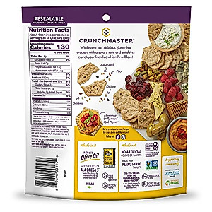 Crunchmaster Multi-Seed Gluten-Free Original, 4 Ounce (Pack of 12)