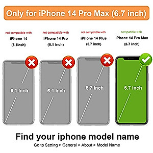 Vaburs Compatible with iPhone 14 Pro Max Case Wallet with Card Holder,Embossed Butterfly Pattern PU Leather Double Buttons Flip Protective Shockproof Cover for Magnetic Car Mount 6.7 Inch (Rose Gold)